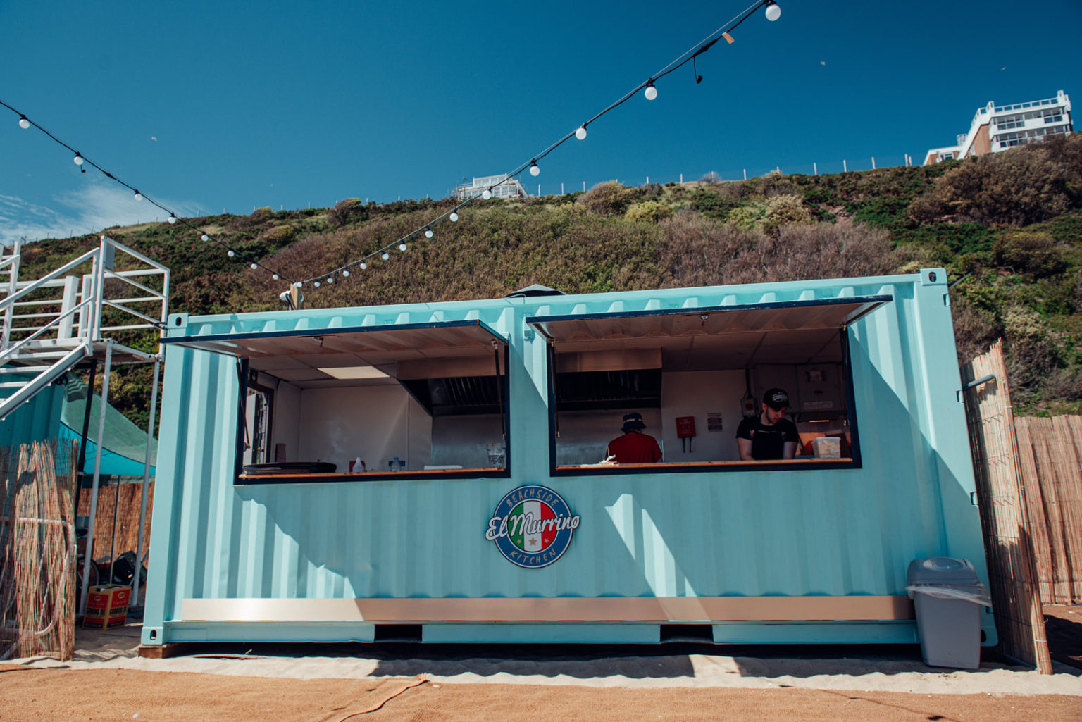 20ft Aqua Catering Container - Innovative Hire