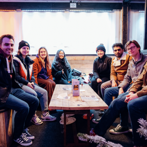 40ft Shipping Container with x5 Booth Seating Areas - Innovative Hire